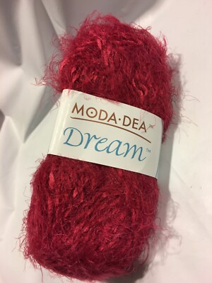 RASPBERRY MODA DEA DREAM KNITTING TASSEL CROCHET DESIGNER YARN CRAFTS ...