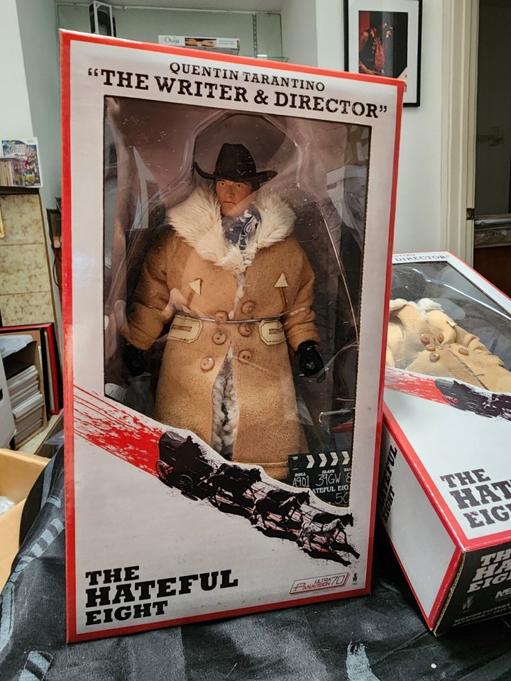 NECA The Hateful Eight Quentin Tarantino The Writer & Director 8 ...