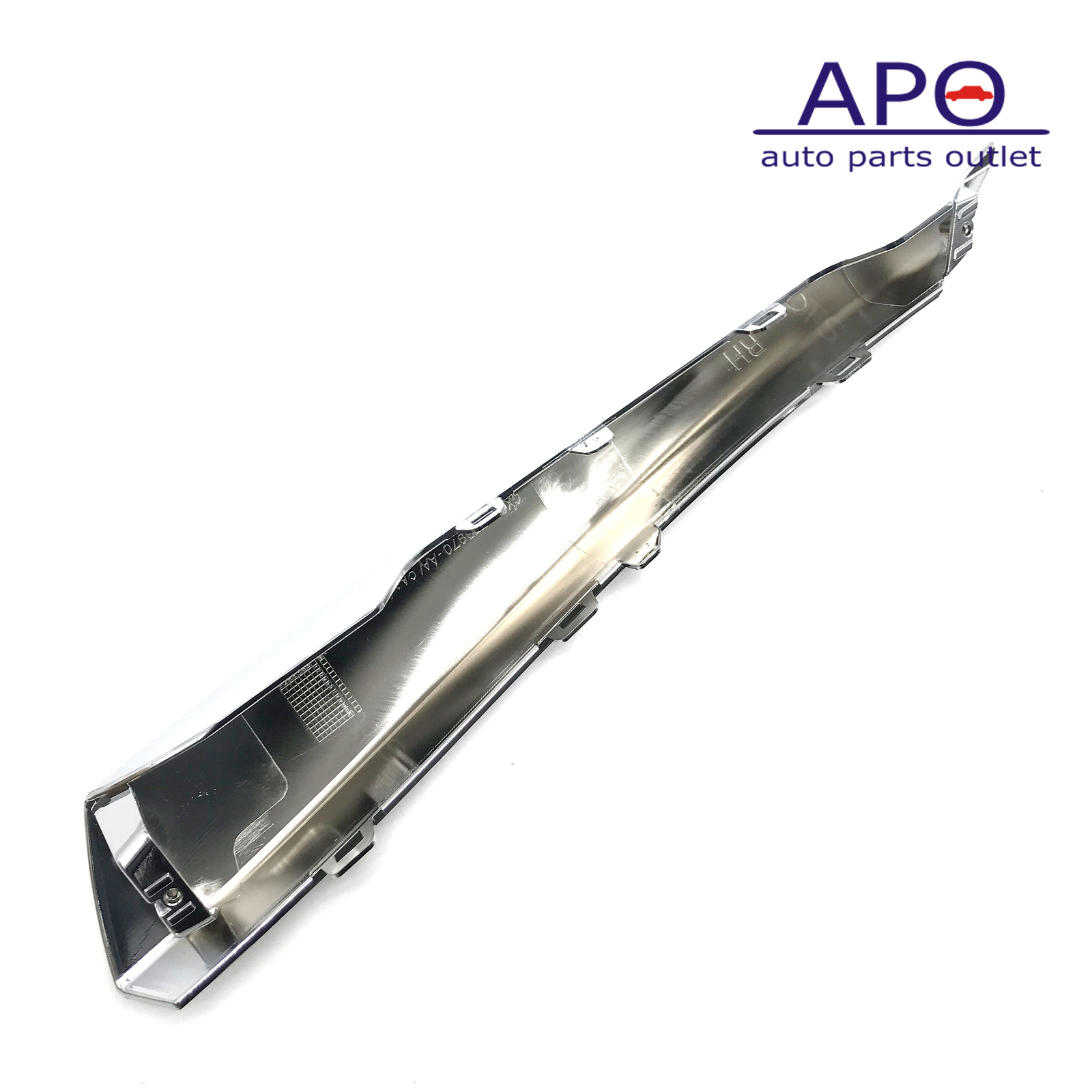 Passenger Right Side Grille Trim Chrome JA1039100 C2Z13205 For Jaguar ...