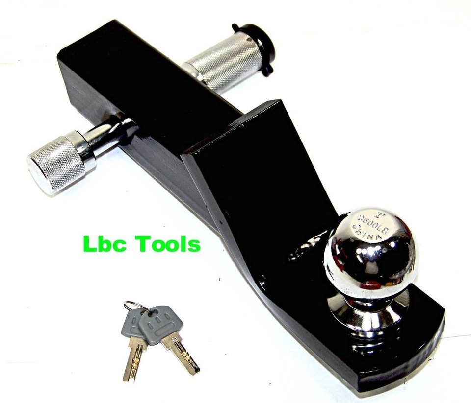 2" Drop Hitch for 2" Receiver Trailer Ball Mount & 2-5/16" Ball & Hitch ...