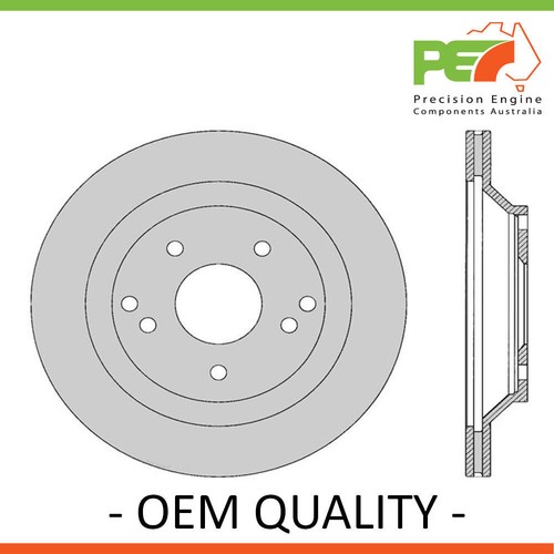 1x New *PROTEX* Rotor - Rear For CHEVROLET CORVETTE C4 2D Cpe RWD…… | eBay