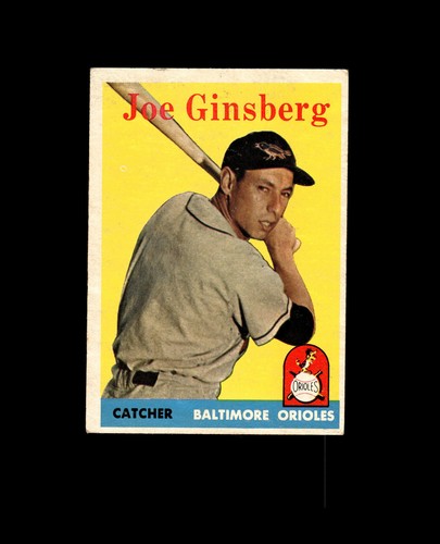 1958 Topps 67 Joe Ginsberg VG-EX #D1,401569 | eBay
