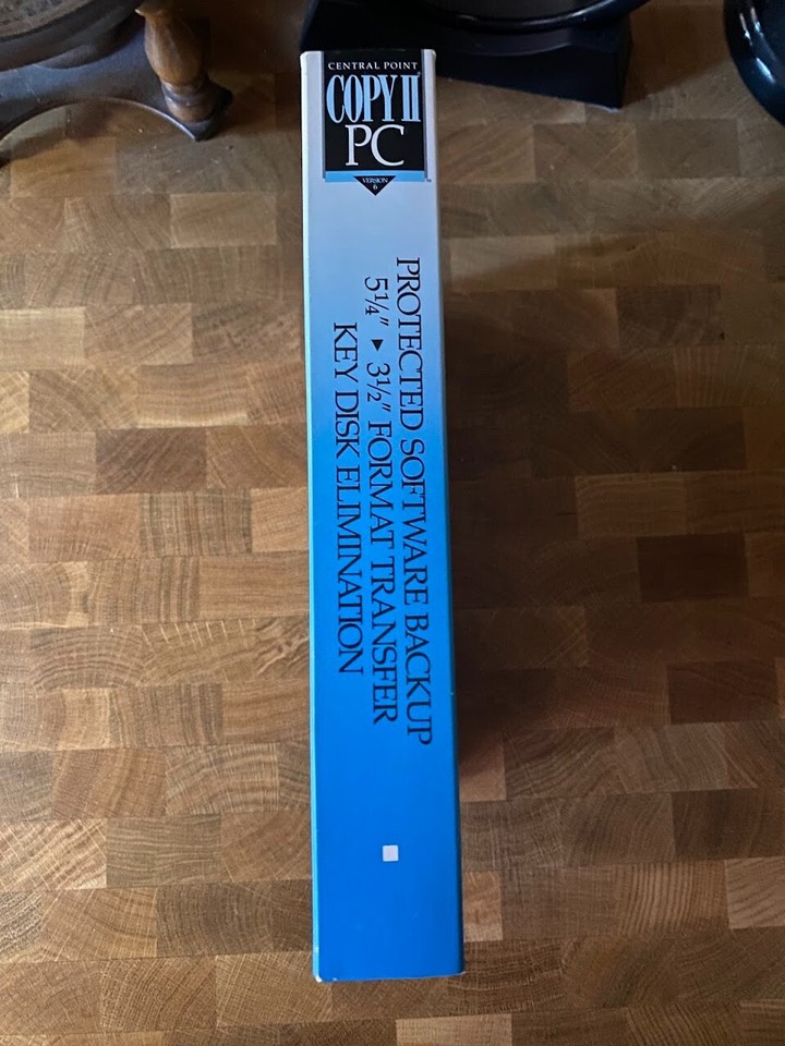Vintage Software - Central point software Copy II - PC - Big Box | eBay