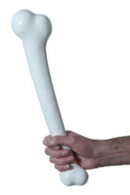 Jumbo Bone Prop 16" Plastic Caveman Witchdoctor | eBay