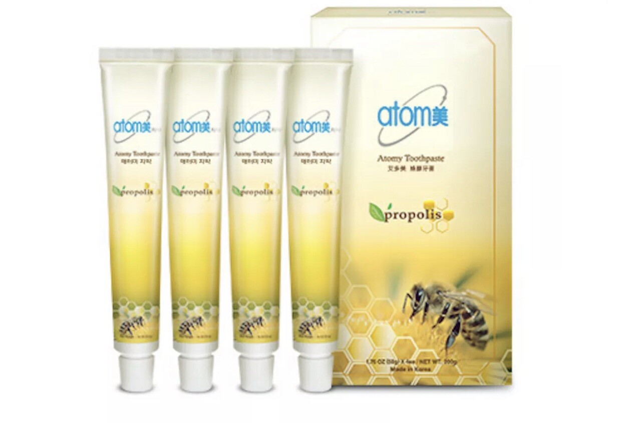 Korean Atomy Propolis All Natural Toothpaste (50g X 4pcs) for sale ...