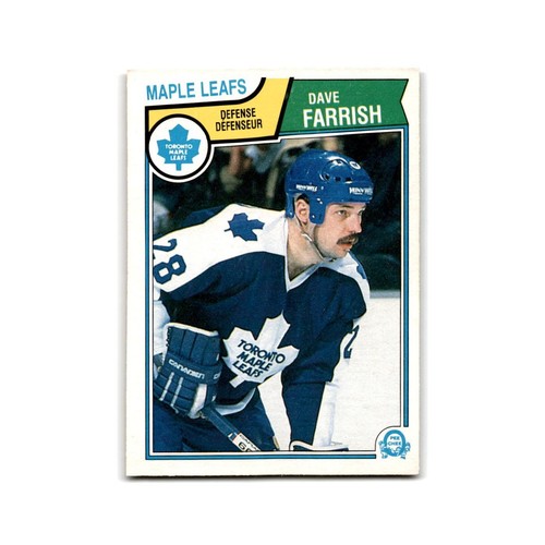 1983 O-Pee-Chee Dave Farrish Toronto Maple Leafs #329 | eBay