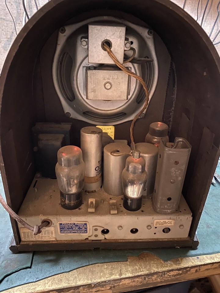 Philco Type 84 Cathedral Radio - Repair | eBay