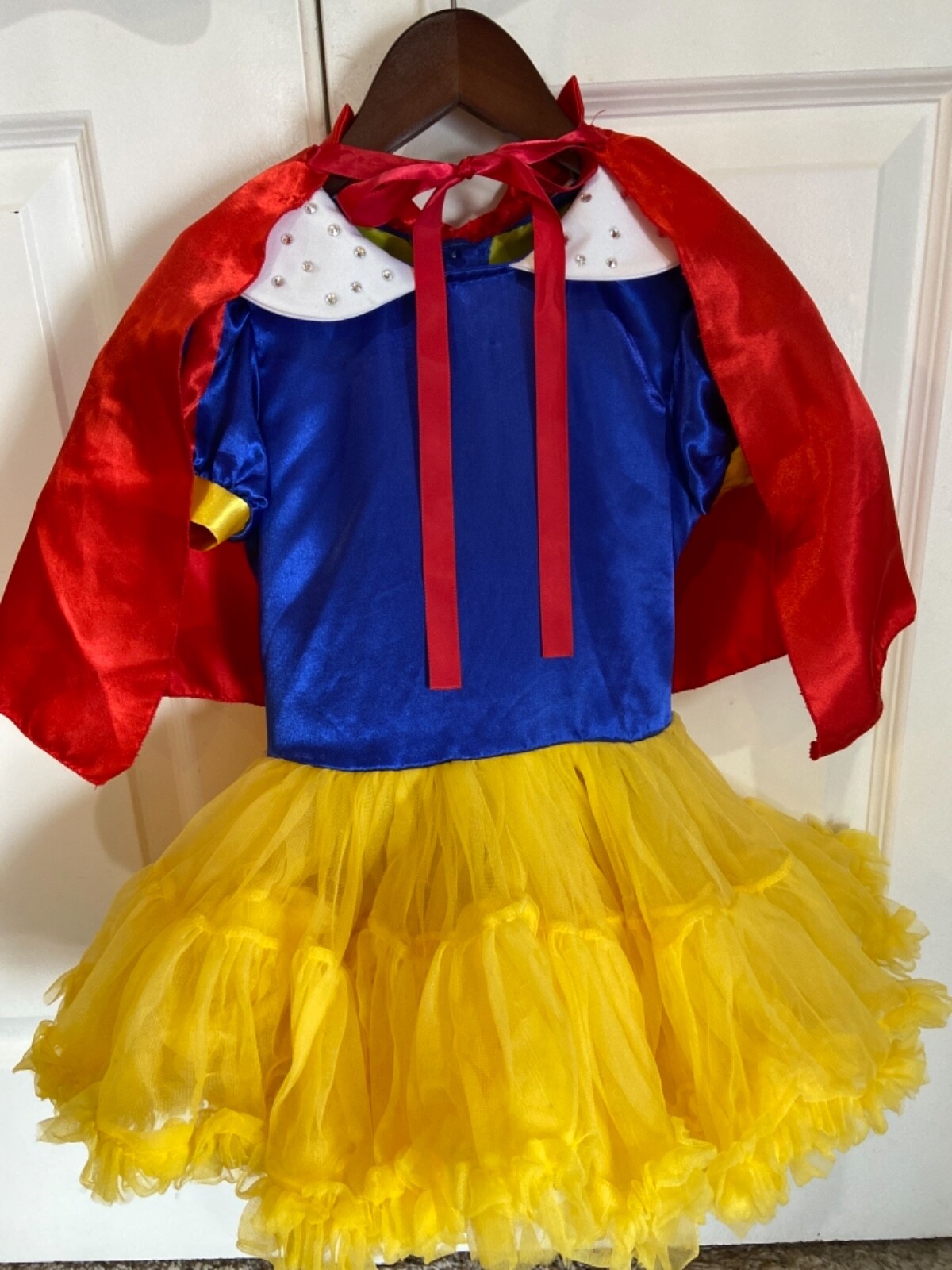 Snow White Dance Costume Disney Small Red Cape Gems - Gem
