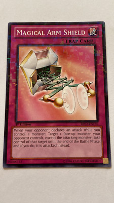 Yu-Gi-Oh! Magical Arm Shield BP02-EN186 Mosaic Rare 1st Edition Mint | eBay