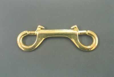 Double Ended Trigger Clip/Hook In Nickel Plated Or Brass Plated and ...