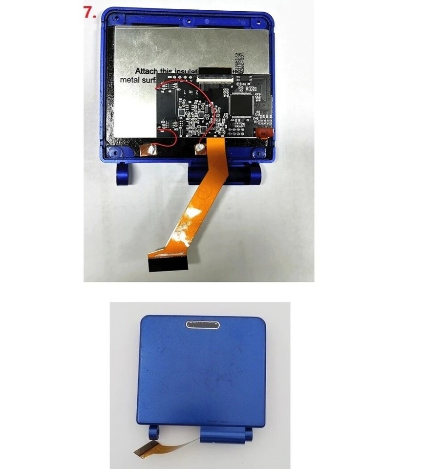 Game Boy Advance SP IPS v2 10-Level Backlight Upgrade Kit Nintendo ...