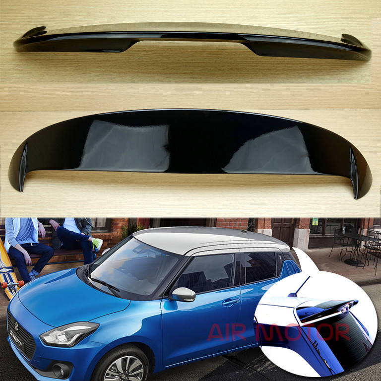 Gloss Black Spoiler Rear Wing For Suzuki Swift Hatchback 2017-2019 ...
