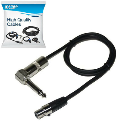 4-Pin TA4F to 1/4" Instrument Cable for Shure Axient / Digital Wireless ...