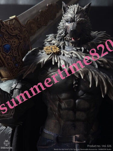 SHIBADON Studio Half Wolf Man Resin Statue Pre-order 1/7 Scale EX ...