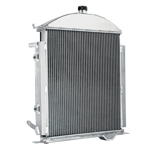 4 Row Aluminum Radiator For 1928 1929 Ford Model A Heavy Duty 3.3L 4CYL ...