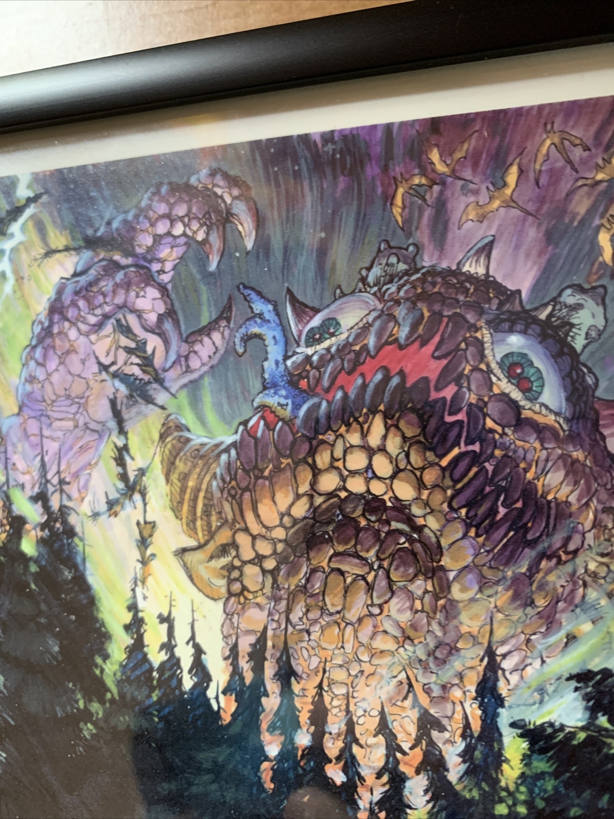 Tom Sullivan Signed Art Print What Have I Unleashed Cthulhu Vintage | eBay