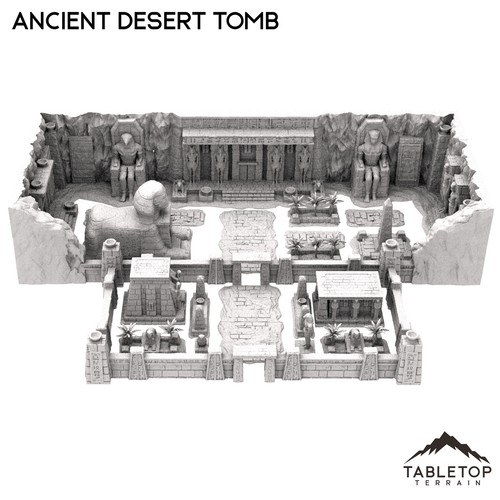 Ancient Desert Tomb - Fantasy Tabletop Terrain | eBay