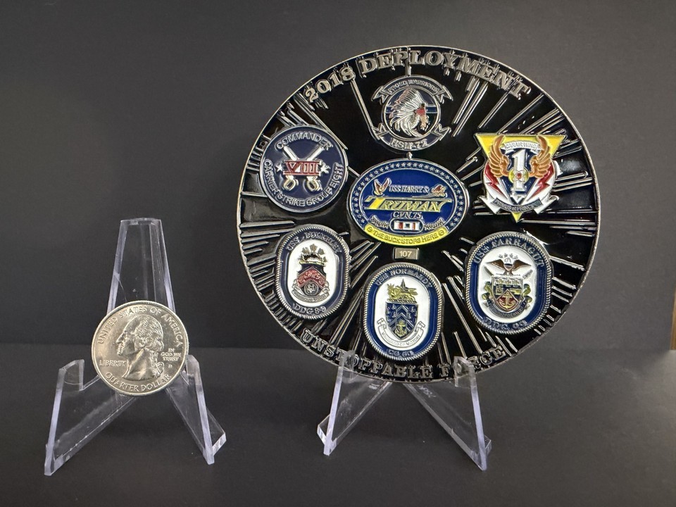 US Navy Chief Petty Officer Challenge Coin CPO Mess E7 HSM-72 USS ...