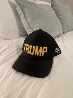 Donald TRUMP G/FORE USA Gold Themed Snapback Golf Hat Rare NEW Doral | eBay