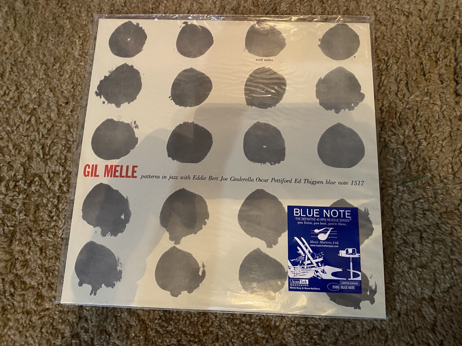 Blue Note 1517 Gil Melle, Patterns in Jazz, Music Matters Limited ...