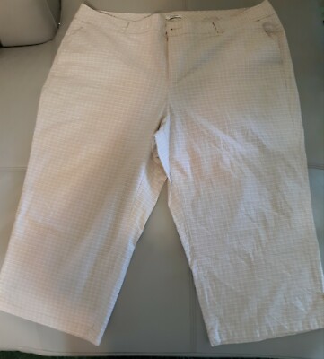 Dockers for Women- Capris Crop Pants Individual Fit Stretch Fabric Size ...