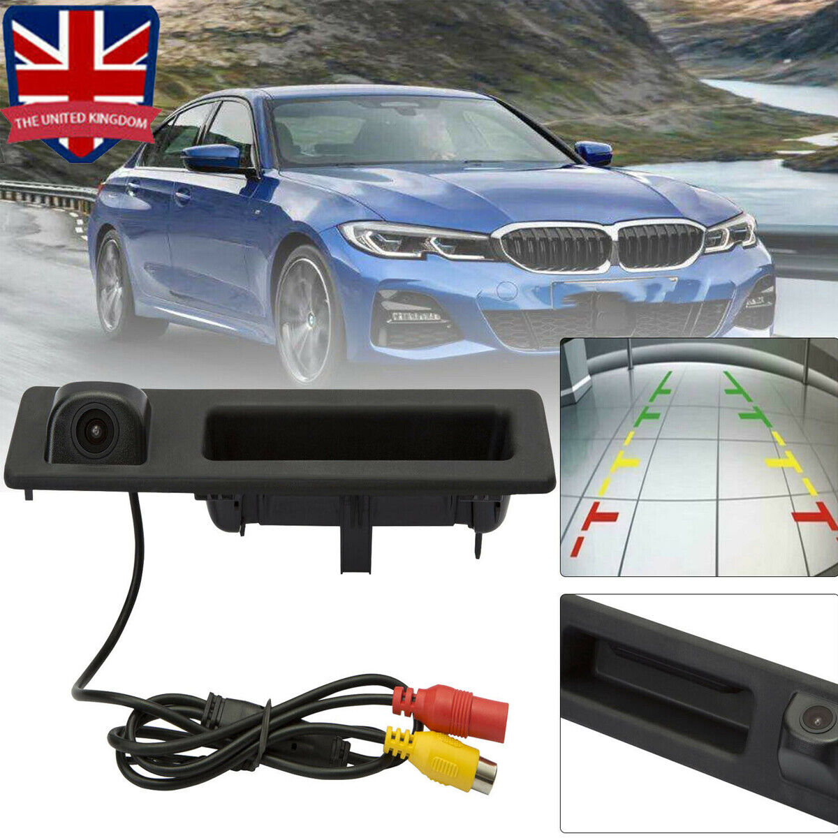 Reverse Camera For BMW 3-Series E90 E91 E92 E93 Boot Handle Trunk Rear ...