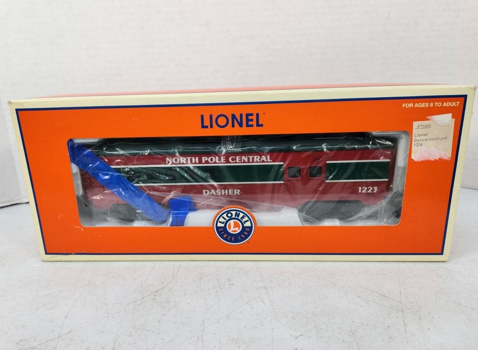 LIONEL 6-25183 North Pole Central “DASHER” Coach Passenger Car O-Gauge ...