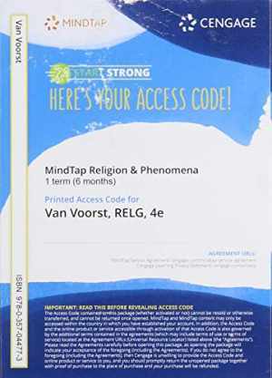 MindTap for Van Voorst's - Printed Access Code, by Van Voorst Robert ...
