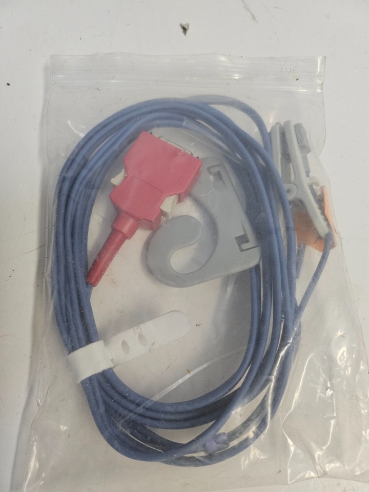 Compatible Masimo Rainbow Red 20Pin SpO2 Sensor Adult Ear Clip ...