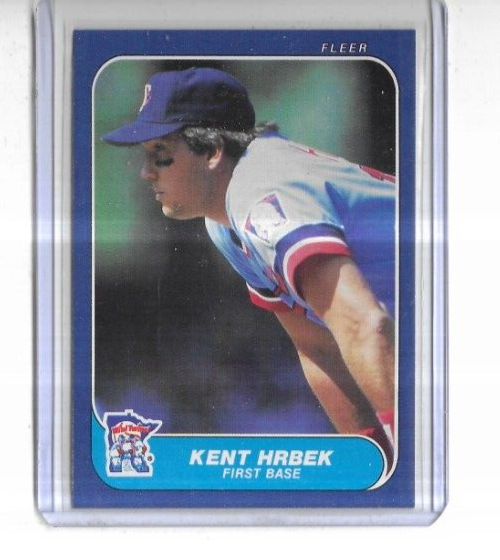 1986 Fleer #397 Kent Hrbek Minnesota Twins | eBay