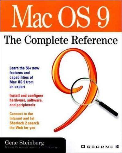 Mac Os9: The Complete Reference [With CDROM] by Steinberg, Gene ...