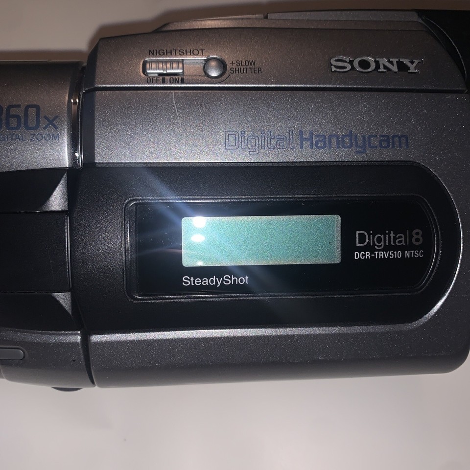 Sony DCR-TRV510 Digital8 Hi8 8mm Video8 Camcorder VCR Player Video ...