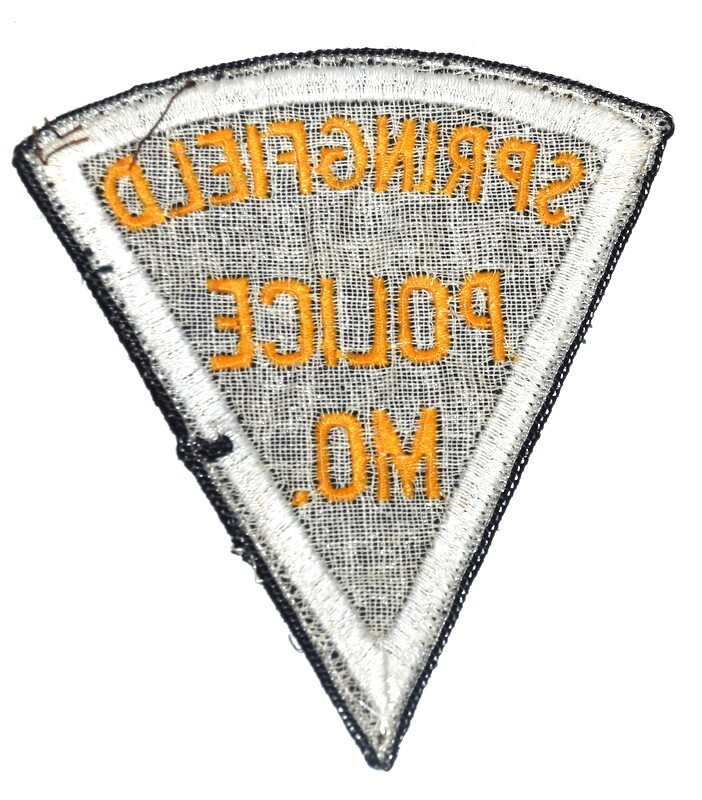 SPRINGFIELD MISSOURI MO Sheriff or Police Patch VINTAGE OLD MESH 4 ...