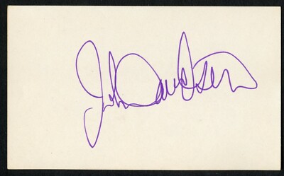 John Davidson signed autograph Vintage 3x5 Hollywood: Host That's ...