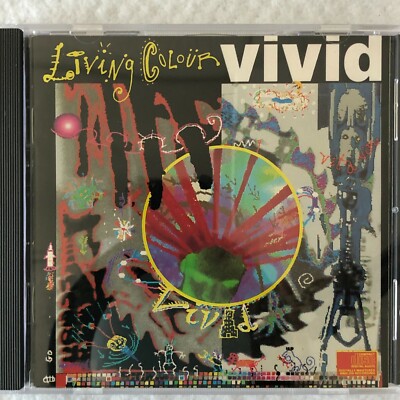 Living Colour Vivid CD Metal 1980s 11 Song Debut Studio Album | eBay