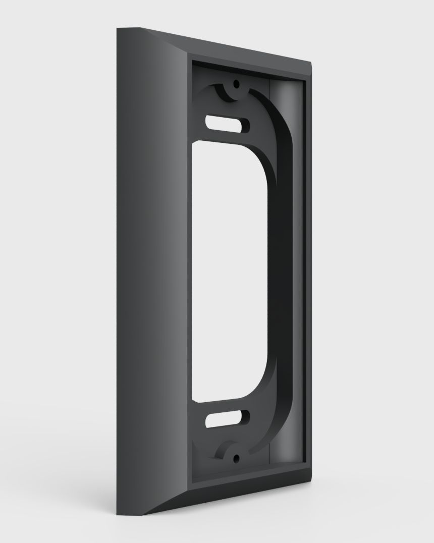 Ring PRO 2 video Doorbell 0.5" wall plate spacer. Mounting bracket | eBay