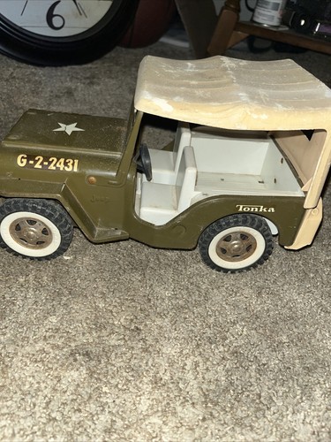 1970's Tonka Army Jeep W/hard Top | eBay