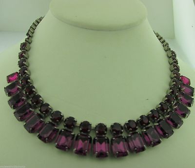 Sorrelli Pink Ruby Necklace NCW7ASPR antique silver tone | eBay