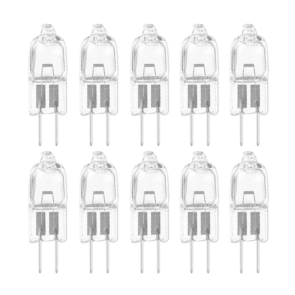 10pcs G4 12 Volt 5W 10W 20W Halogen Capsule LED Light Bulbs Lamps Clear ...