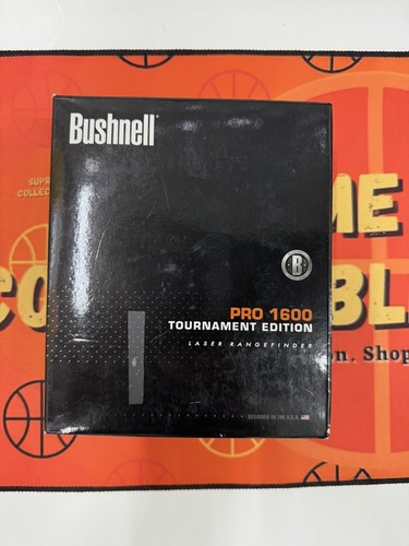Bushnell Pro 1600 Tournament Edition Black Laser Rangefinder Excellent ...