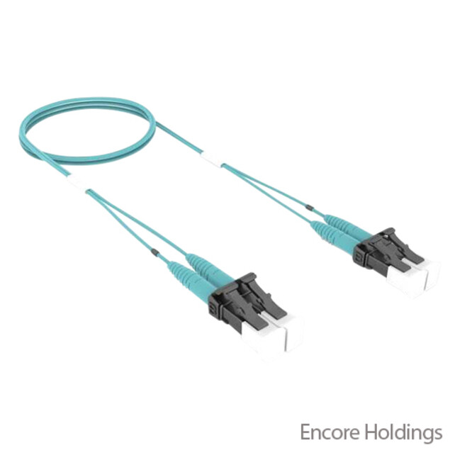 CommScope 7-Feet LazrSPEED OM4 Fiber Patch Cable - 2 Fiber - FEXLCLC42 ...