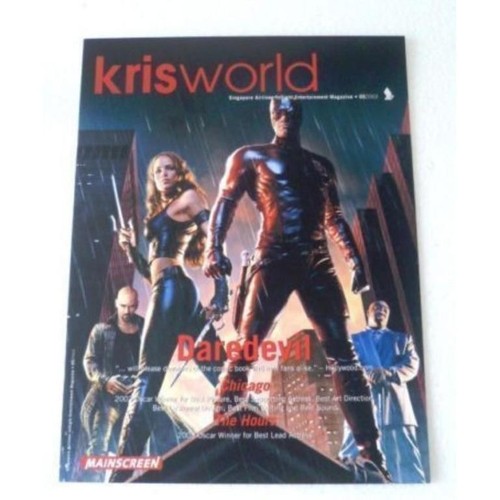 2003 SINGAPORE AIRLINES Krisworld Inflight Entertainment Magazine ...