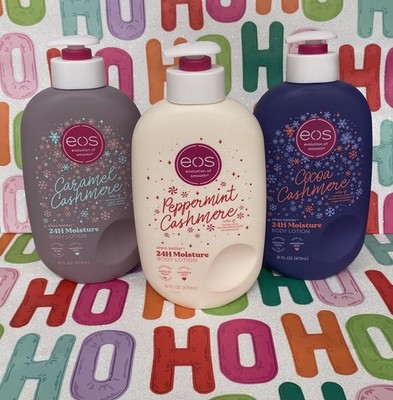 Eos Holiday Edition, Caramel, Cocoa & Peppermint Cashmere NEW! | eBay
