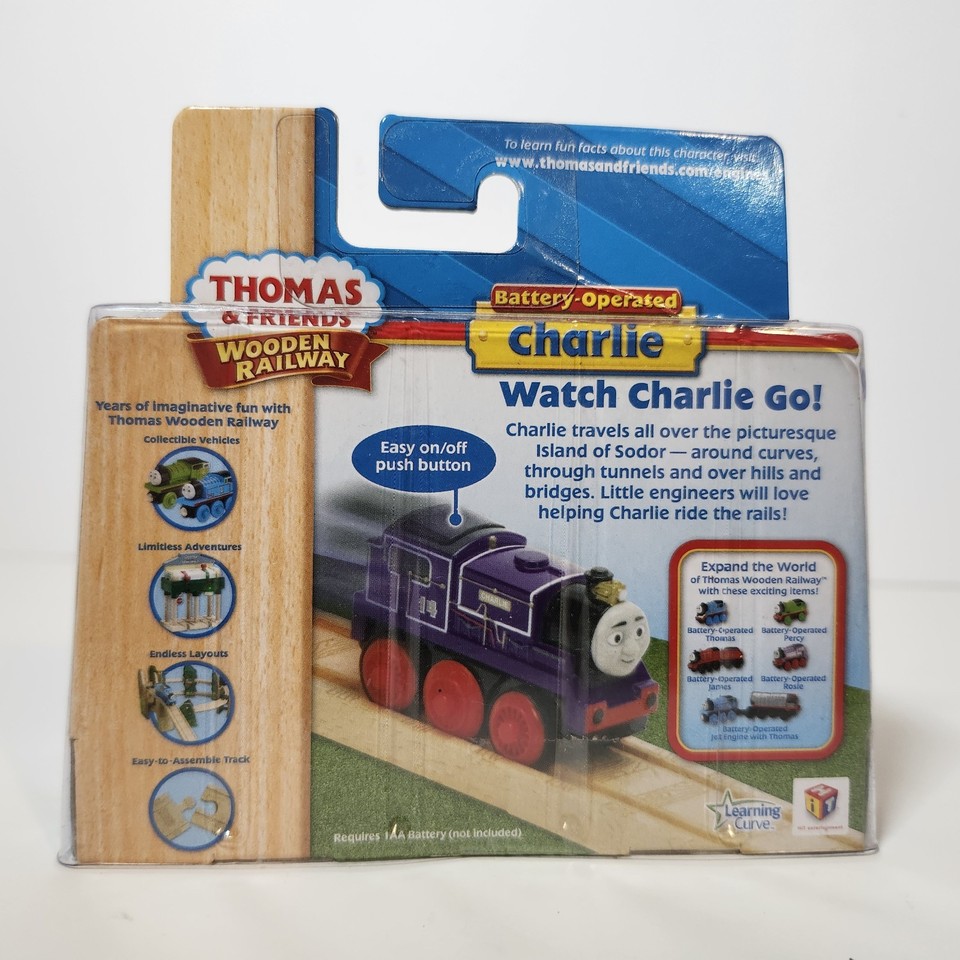 Thomas & Friends Tank Train Engine Charlie Wooden Railway Sealed NEW ...