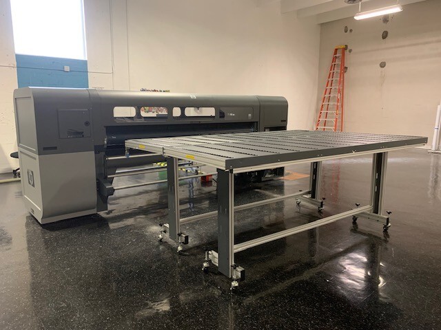 USED HP Flatbed Scitex FB700 Printer | eBay