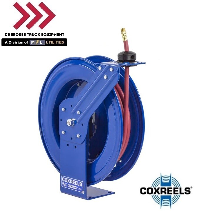 Coxreels SH-N-475, Low Pressure Spring Rewind Hose Reel with Super Hub ...
