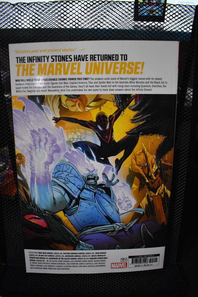 Infinite Destinies Marvel Deluxe TPB BRAND NEW Infinity Stones Thanos ...