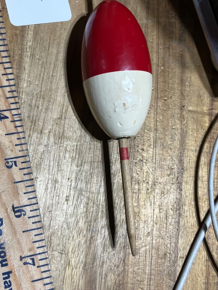 Vintage cork fishing lure bobber (25102) | eBay