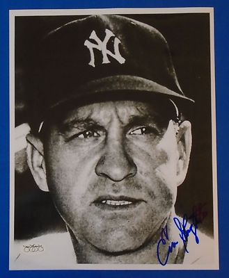 ENOS SLAUGHTER SIGNED 8X10 COLOR PHOTO - JSA STICKER - AUTOGRAPH | eBay