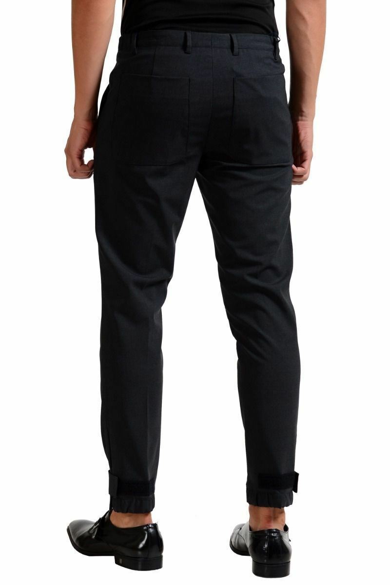 Prada Men's Charcoal Wool Dress Pants Size 28 30 | eBay Prada Men's Charcoal Wool Dress Pants Size 28 30 | eBay
